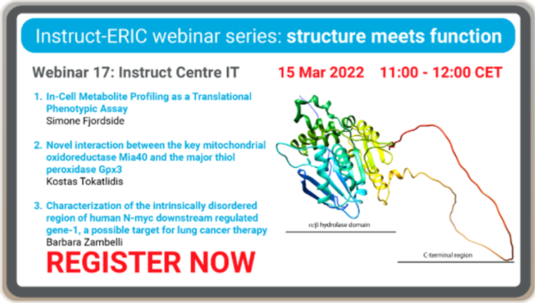 Instruct-ERIC Webinar Series: Structure Meets Function | Czech ...